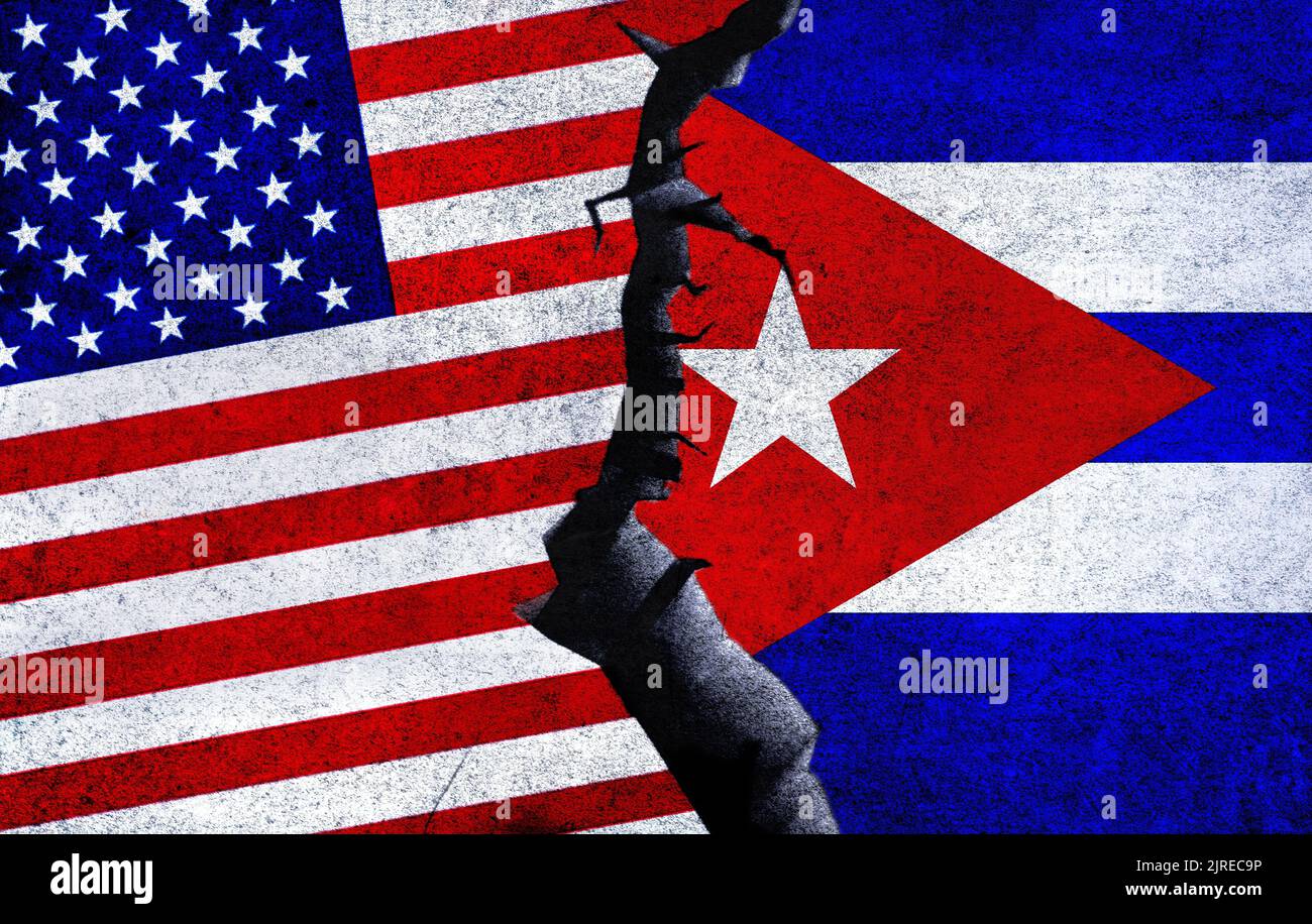 Kuba gegen vereinigte staaten von amerika flaggen -Fotos und -Bildmaterial in hoher Auflösung ...