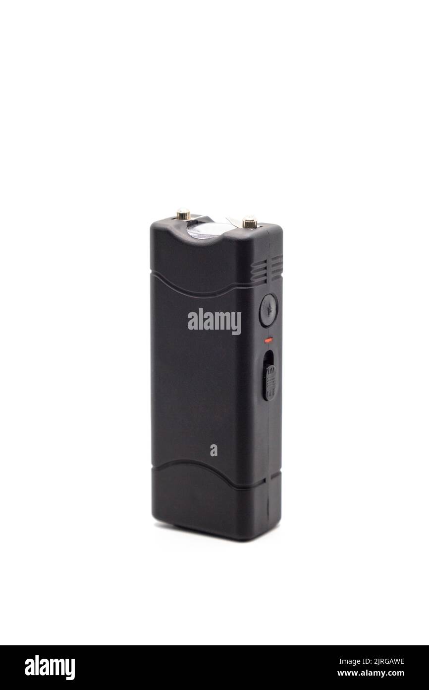 Elektroschocker waffe Ausgeschnittene Stockfotos und -bilder - Alamy