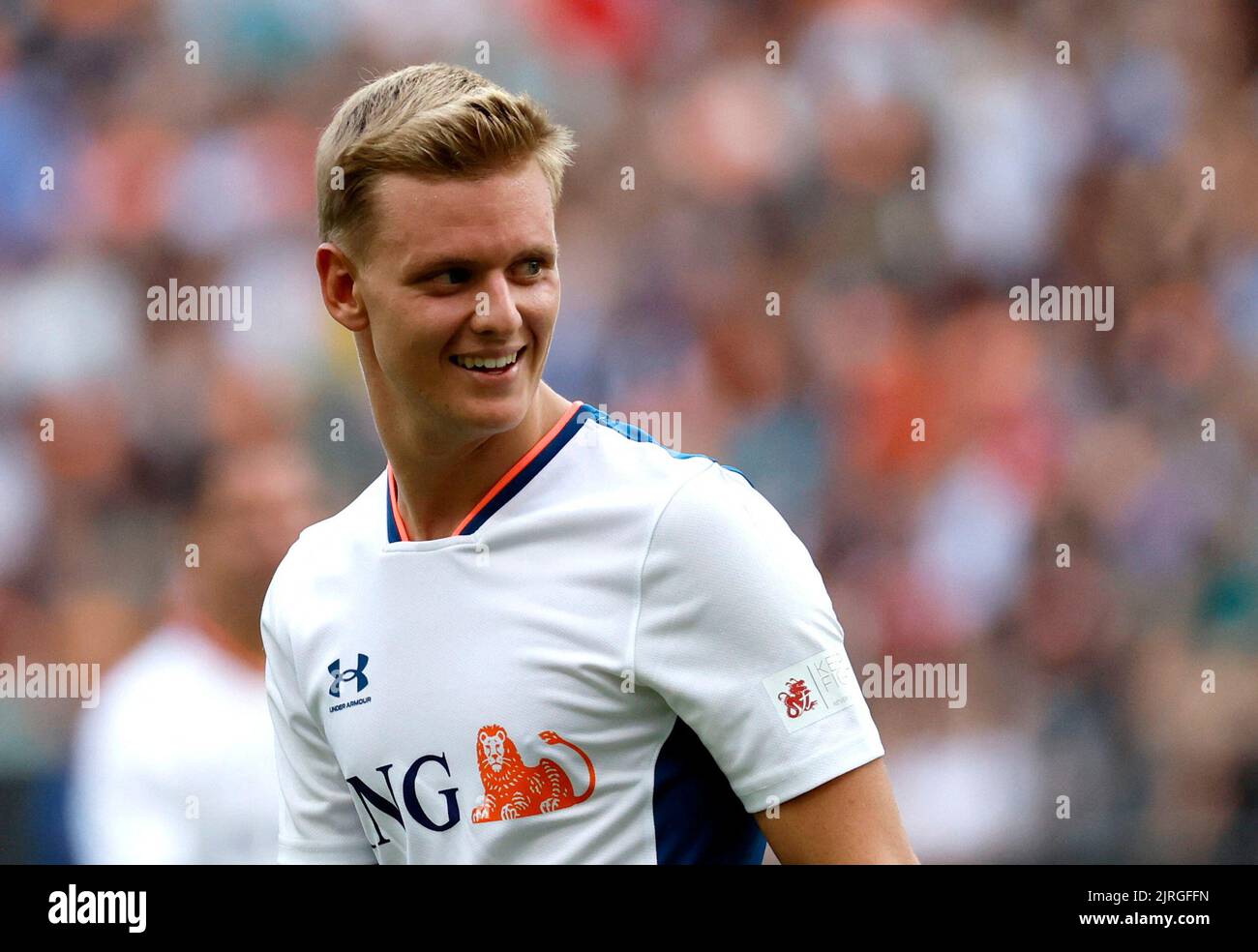Mick schumacher during charity soccer -Fotos und -Bildmaterial in hoher ...