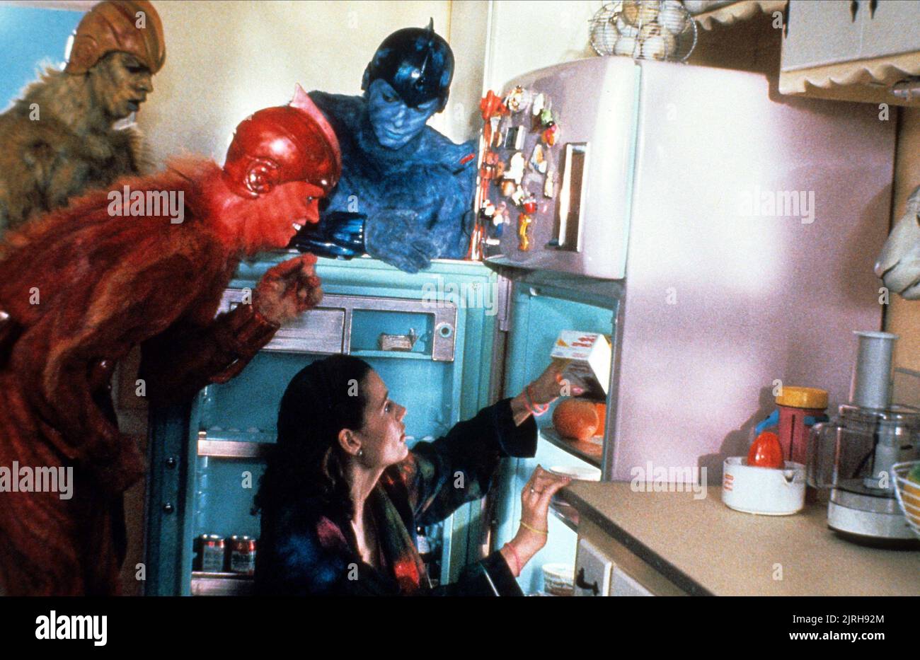 DAMON WAYANS, Jim Carrey, Jeff Goldblum, GEENA DAVIS, ERDE MÄDCHEN SIND ...