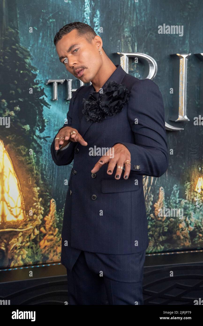 NEW YORK, NEW YORK - 23. AUGUST: Ismael Cruz Cordova nimmt am 23 ...