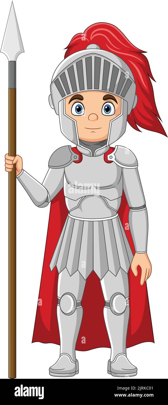 Cartoon spear weapon war medieval Stock-Vektorgrafiken kaufen - Alamy