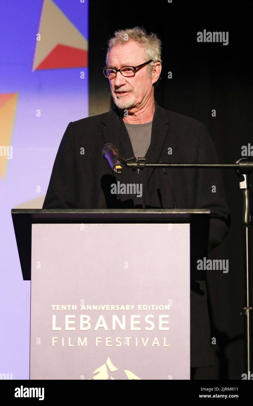 25. August 2022: BRYAN BROWN nimmt am 25. August 2022 am Libanesischen ...