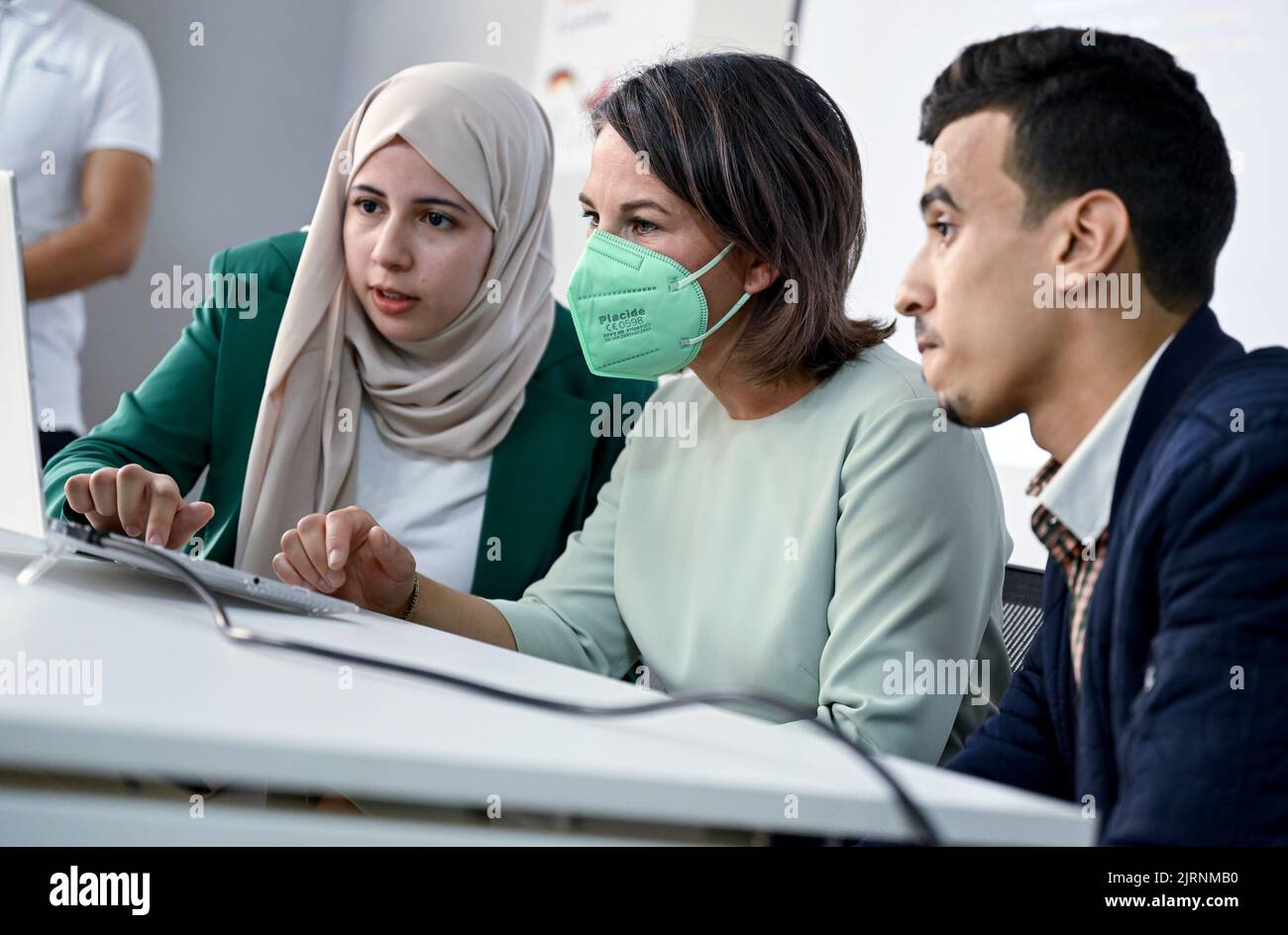 Agadir, Marokko. 25. August 2022. Annalena Baerbock (Bündnis 90/die ...
