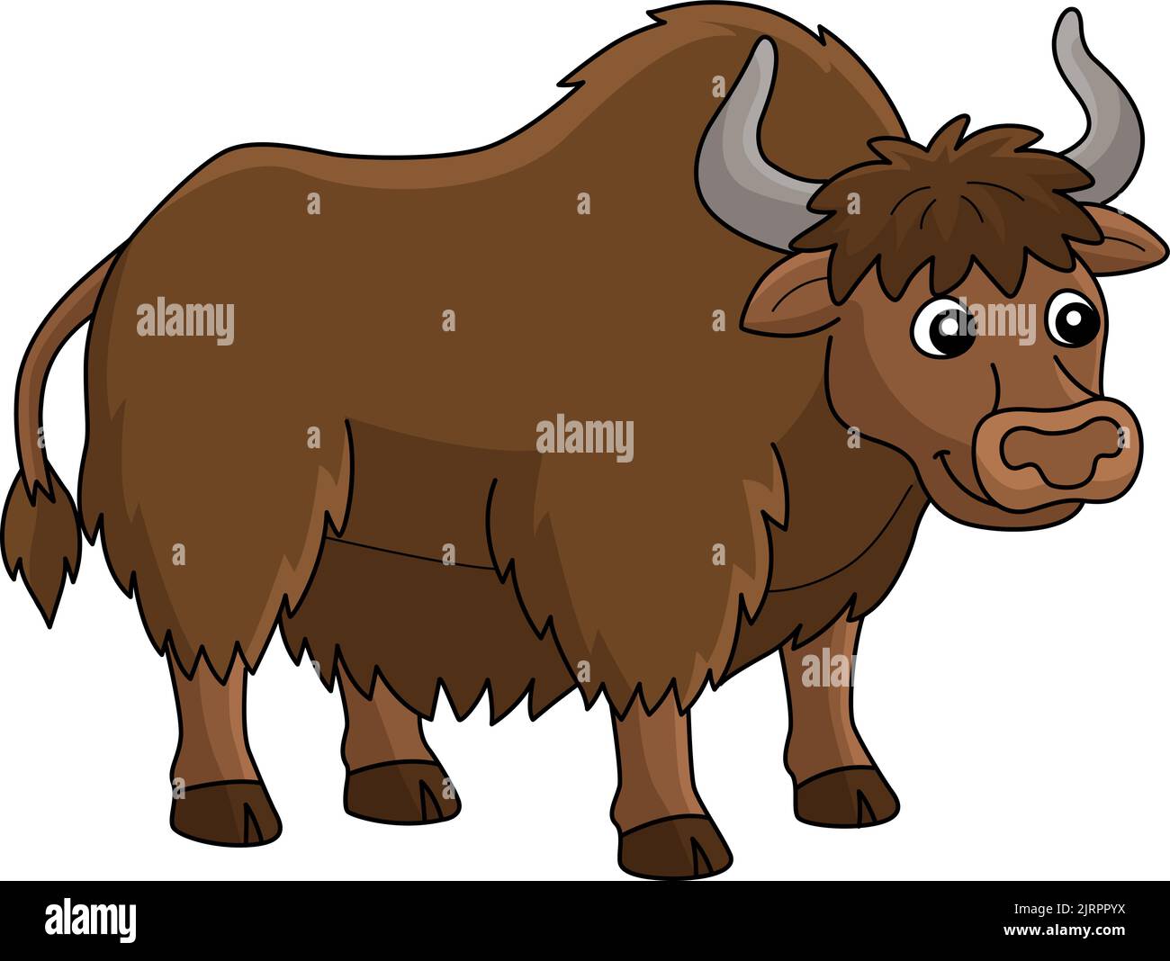 Bunter yak Stock-Vektorgrafiken kaufen - Alamy