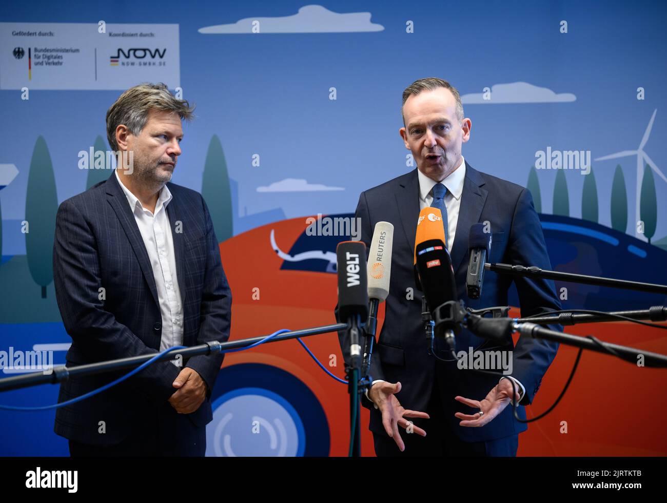 26. August 2022, Berlin: Bundesminister für Wirtschaft und Klimaschutz ...