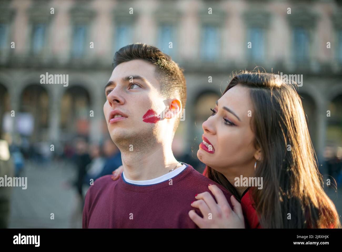 Kiss mark -Fotos und -Bildmaterial in hoher Auflösung – Alamy