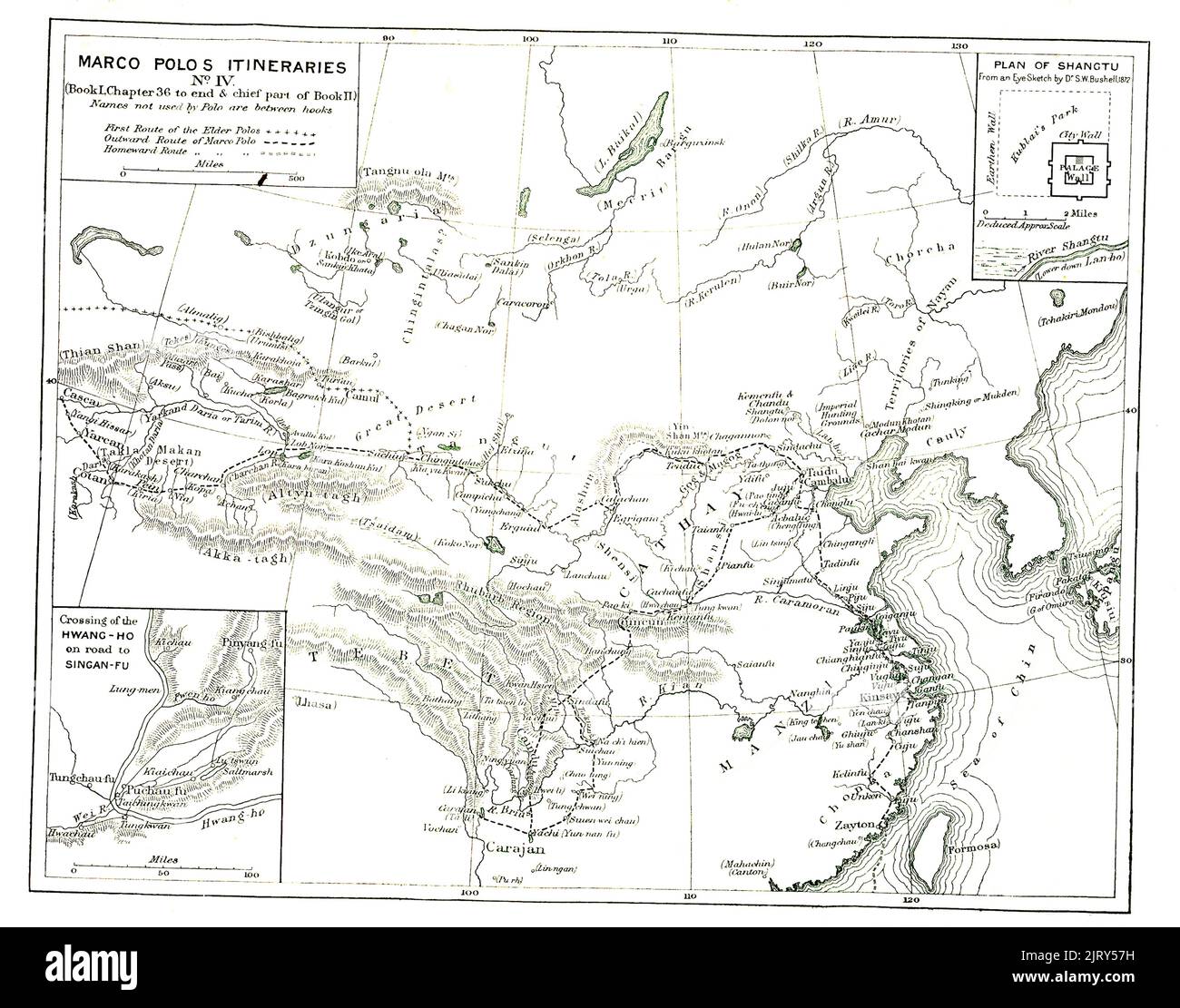 Itinerario marco polo -Fotos und -Bildmaterial in hoher Auflösung – Alamy