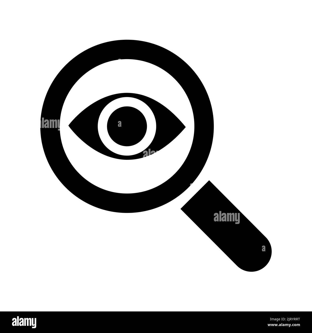 Lupe Symbol, Zoom finden Fokus Symbol, Lupe Web-Ausrüstung Zeichen ...