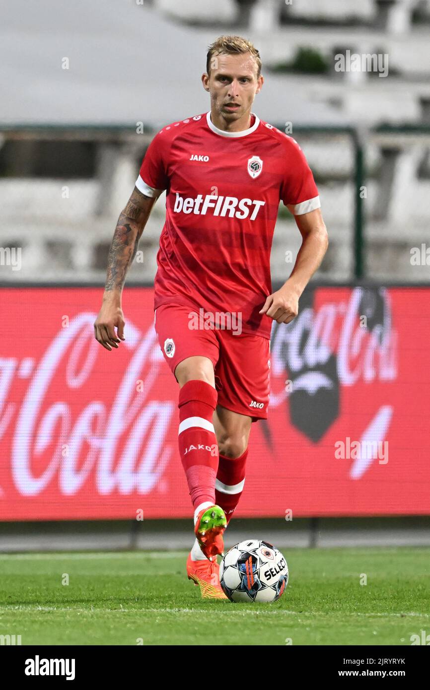 ANTWERPEN - Ritchie de Laet vom Royal Antwerp FC während des Play-off ...