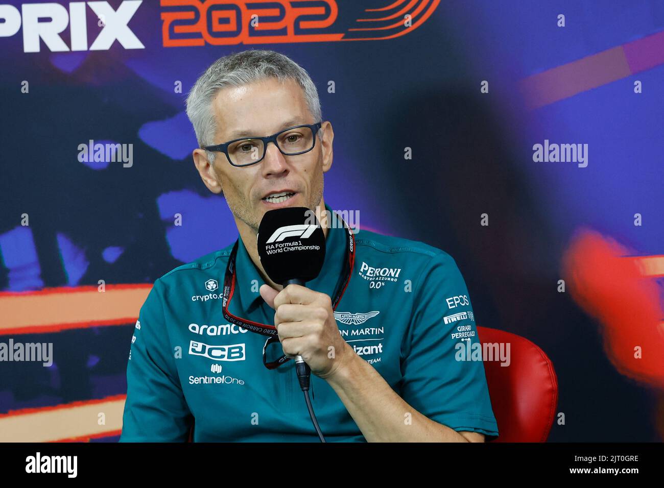 27. August 2022, Rom, Belgien: KRACK Mike (her), Teamchef und CEO des ...