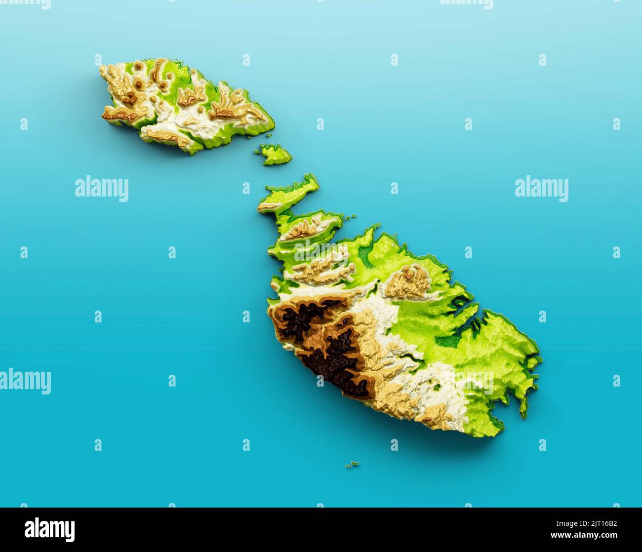 Malta map -Fotos und -Bildmaterial in hoher Auflösung – Alamy