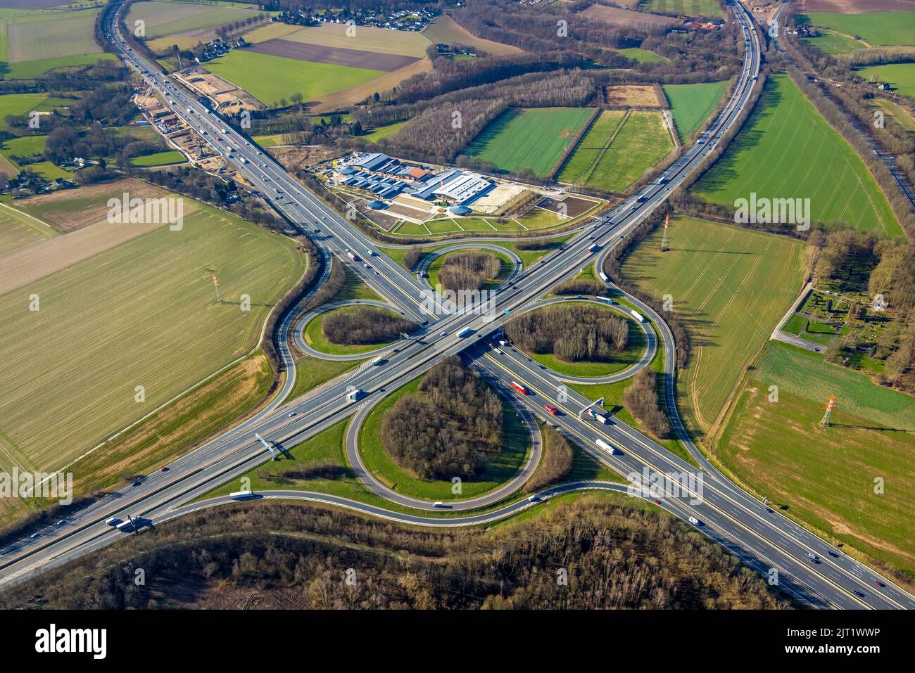 Autobahn a1 und autobahn a44 -Fotos und -Bildmaterial in hoher Auflösung – Alamy