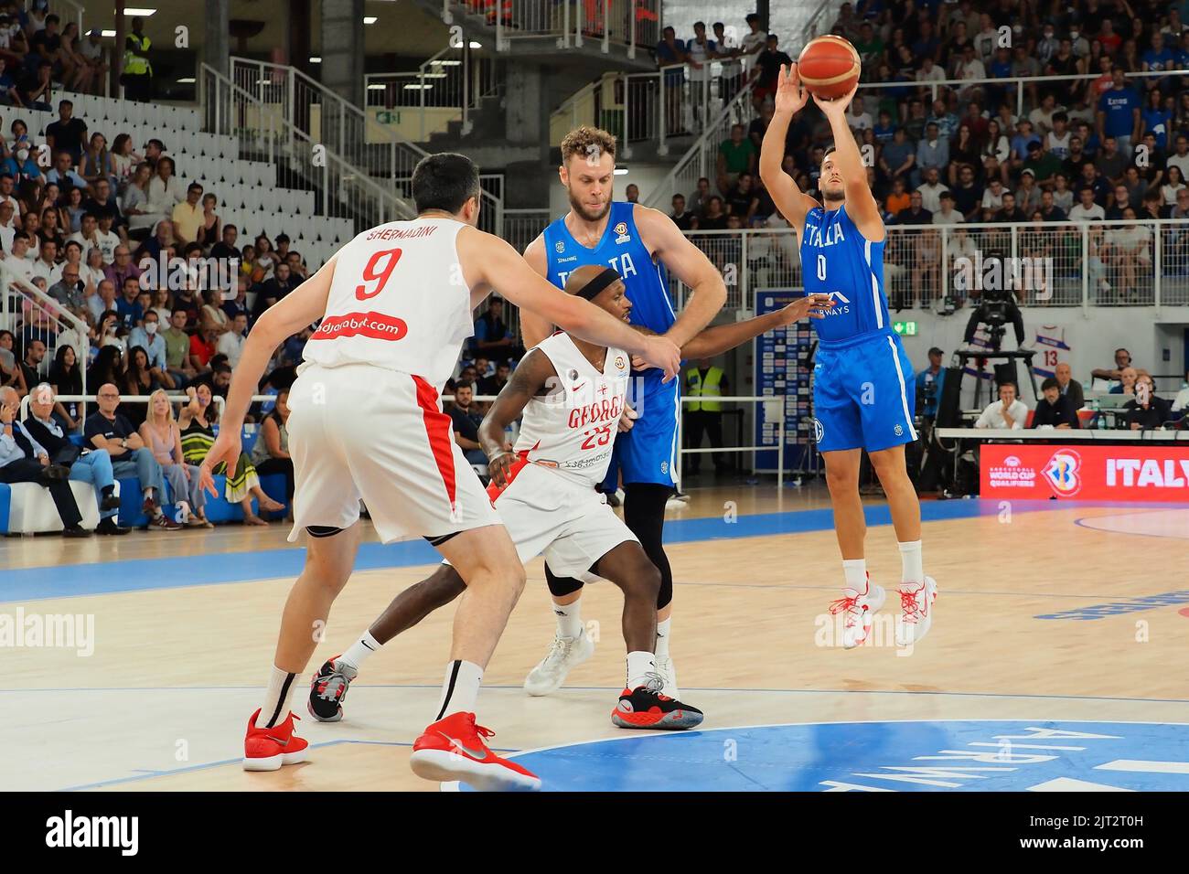 PalaLeonessa, Brescia, Italien, 27. August 2022, Marco Spissu (Italien ...