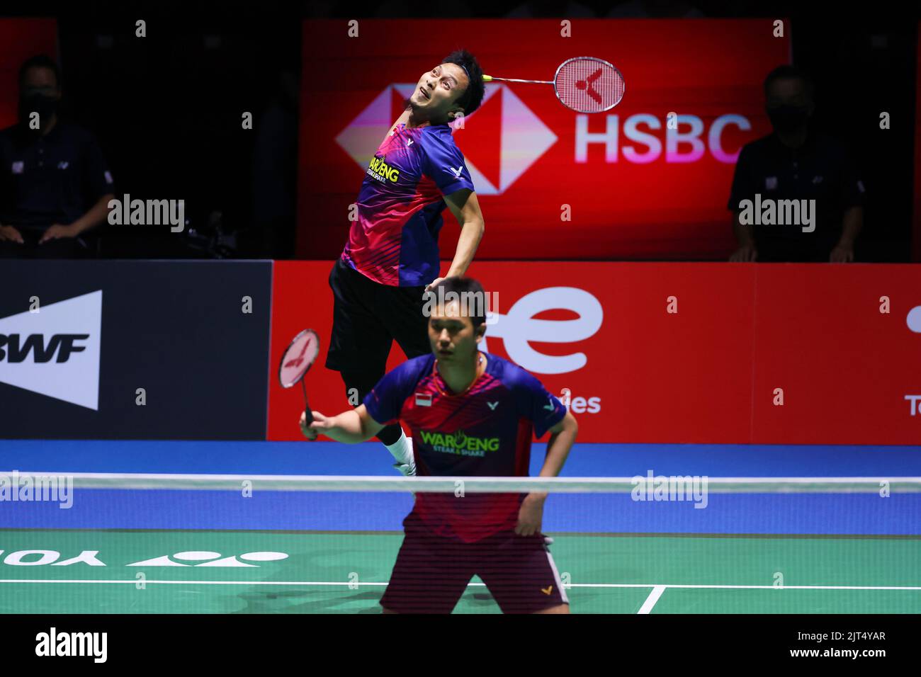 Tokio, Japan. 28. August 2022. Mohammad AHSAN & Hendra SETIAWAN (INA ...