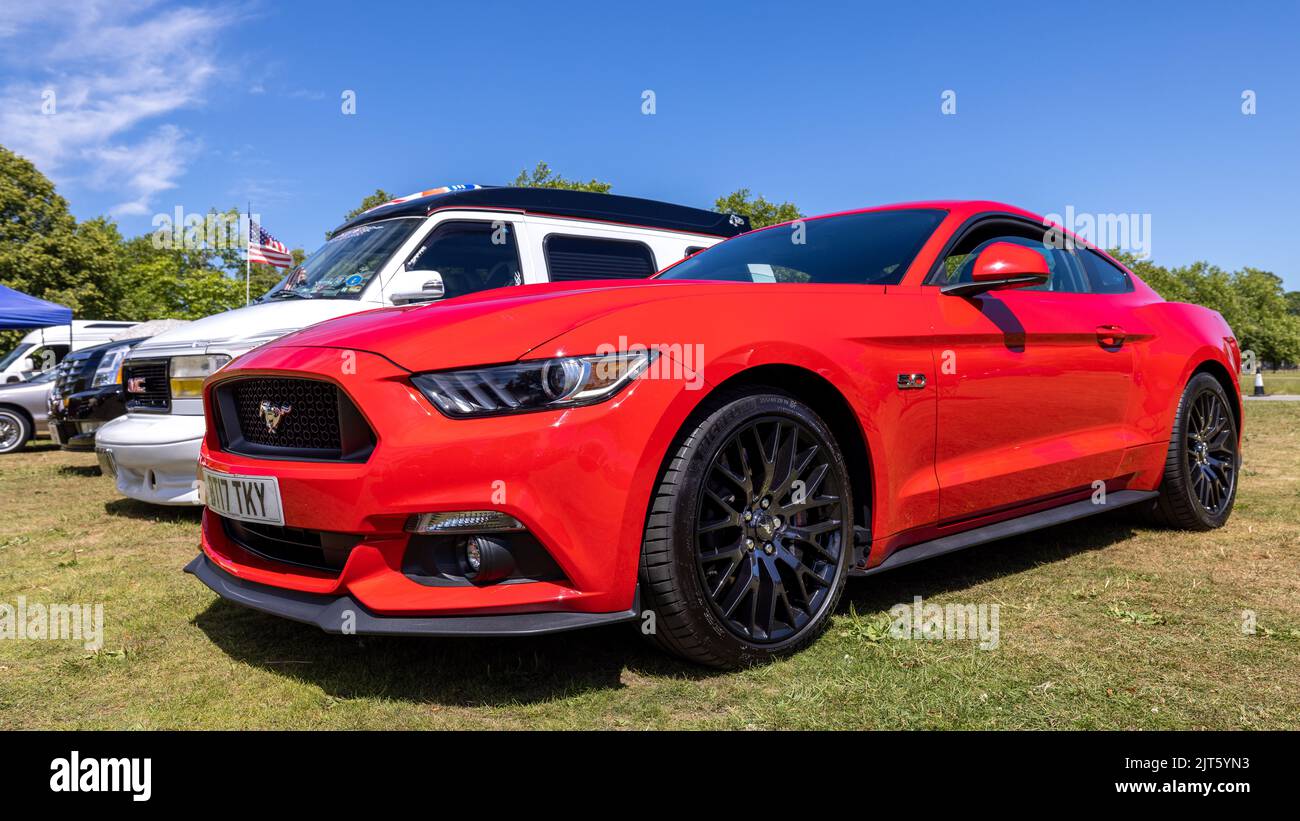 2017 Ford Mustang’BT17 TKY’ auf der American Auto Club Rallye der ...