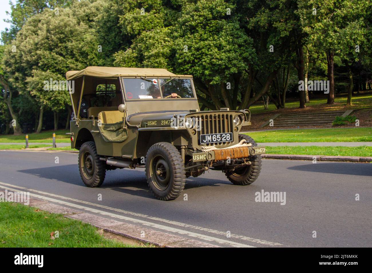 1944 40s Forties Green Willys Jeep 2199cc Benzin, U.S. Army Truck, 1⁄4 ...
