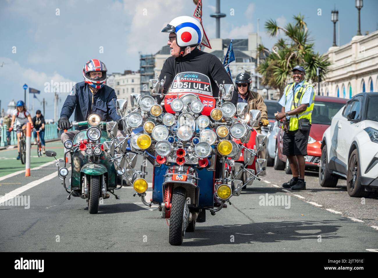 Brighton mods 2022 -Fotos und -Bildmaterial in hoher Auflösung – Alamy