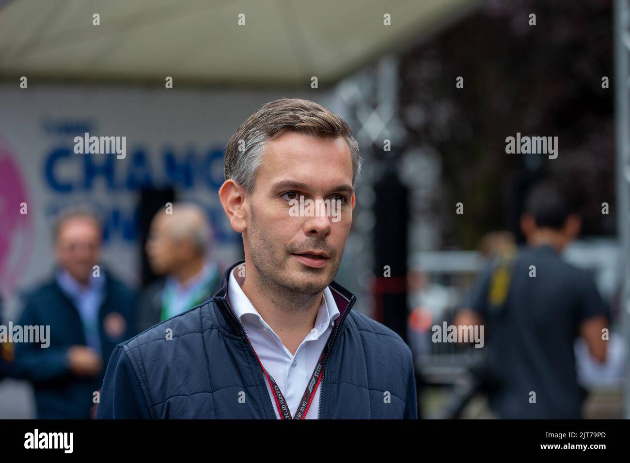 SPA-Francorchamps, BELGIEN, 27. AUGUST: Amaury Bertholome (CEO Circuit ...