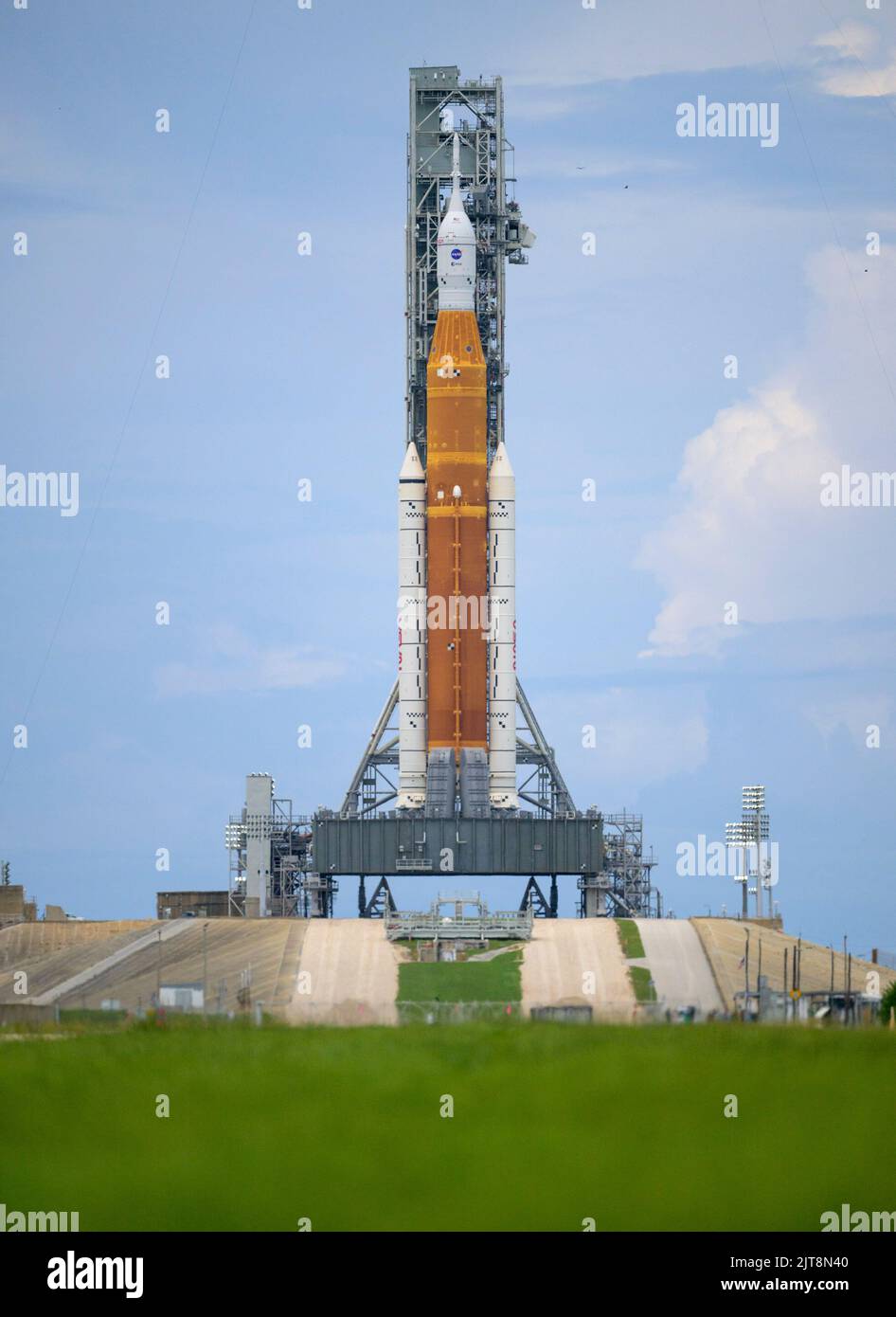 Florida, USA. 28. August 2022. NASA s Space Launch System (SLS)-Rakete ...