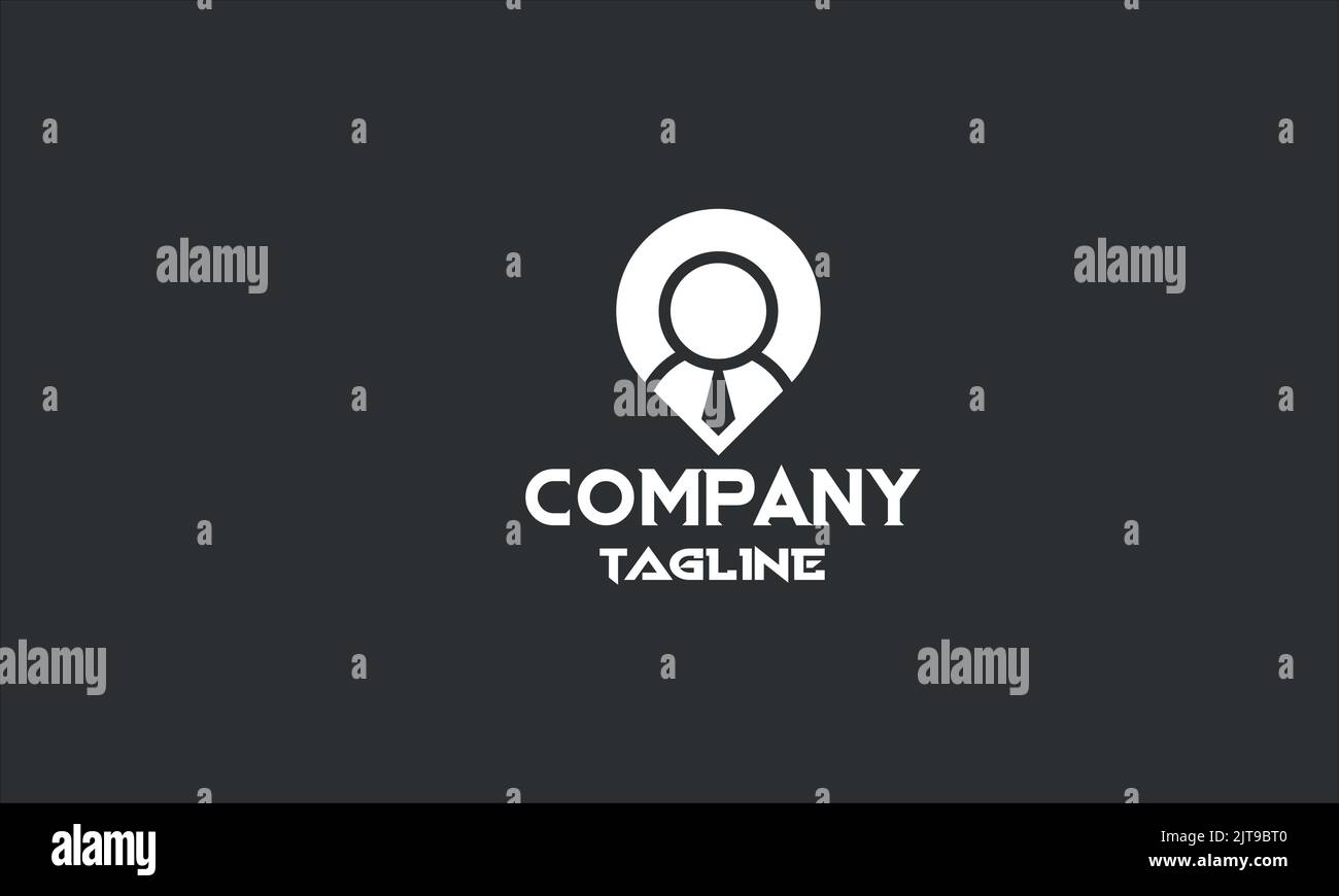 Pin logo Stock-Vektorgrafiken kaufen - Alamy