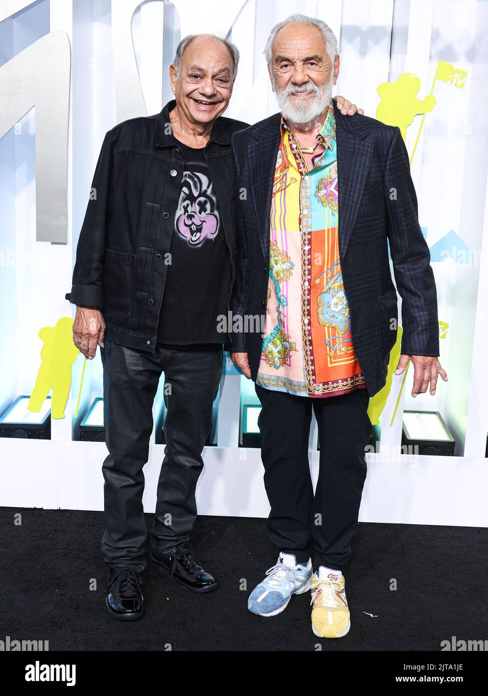 NEWARK, NEW JERSEY, USA - 28. AUGUST: Cheech Marin und Tommy Chong von ...