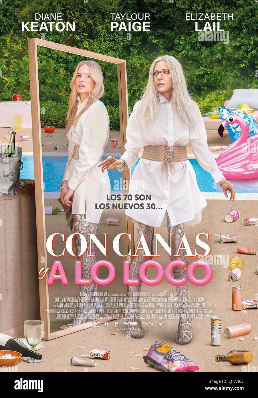 DIANE KEATON in MACK & RITA (2022), Regie: KATIE ASELTON. Bild: Rhea ...