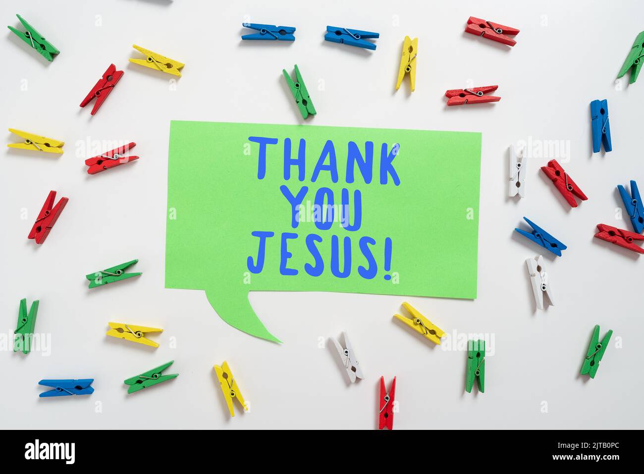 Hand-Schrift-Zeichen Danke Jesus. Geschäftsidee dankbar zu sein für das ...