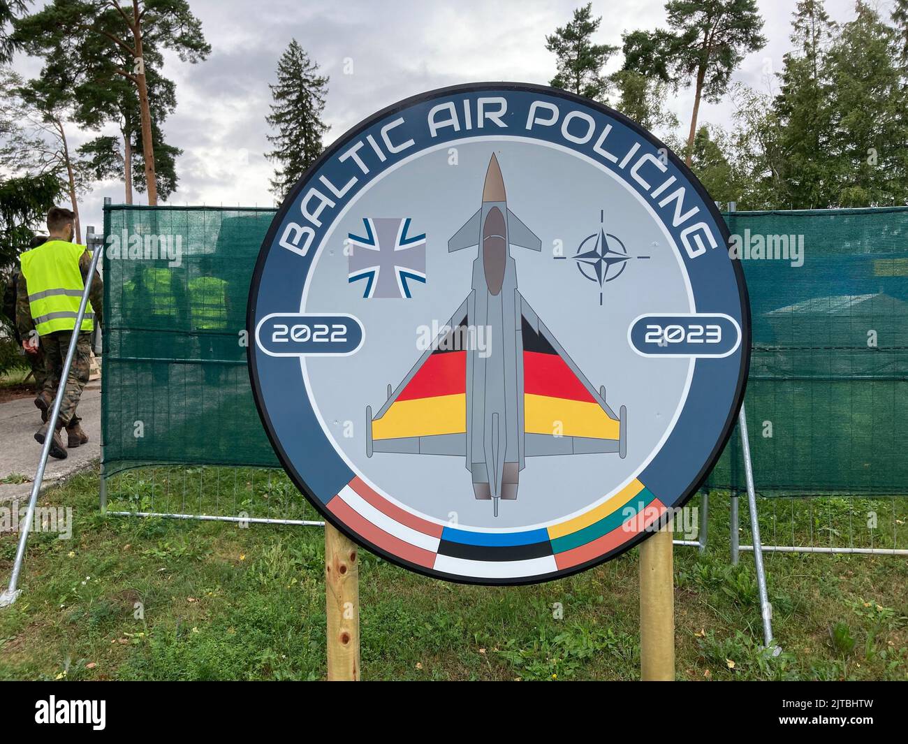 29. August 2022, Estland, Ämari: Auf dem Luftwaffenstützpunkt Ämari ...