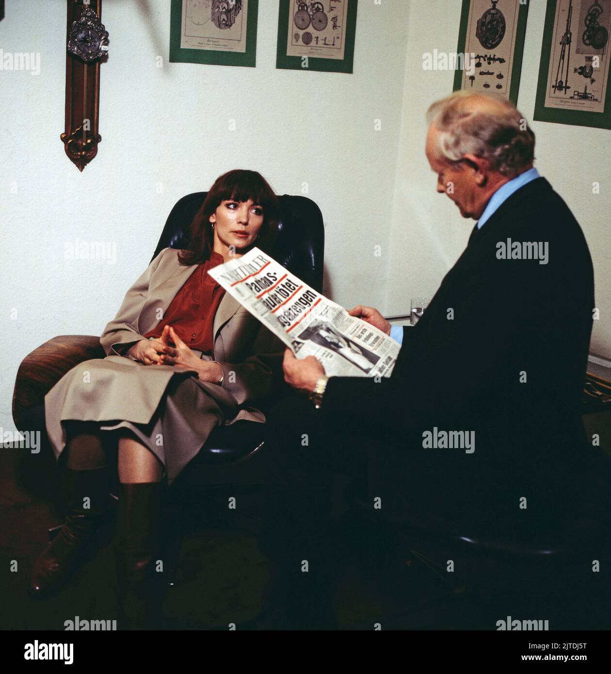 Der alte, ZDF Krimi-Serie, Deutschland, 1979, Folge: Ein Parasit, Szene ...