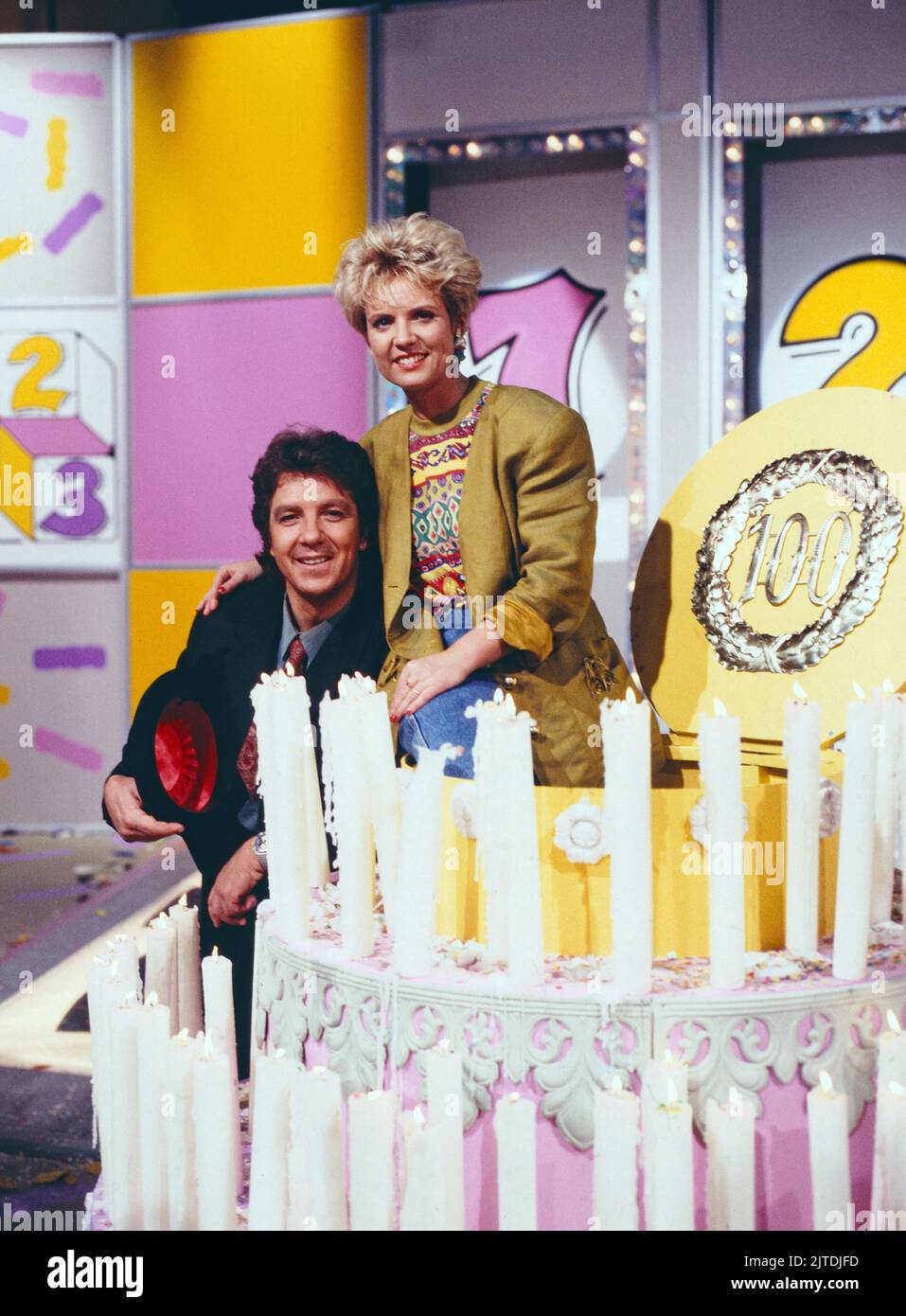 1 2 Oder 3 ZDF Quizshow F r Kinder Deutschland 1987 Im Bild