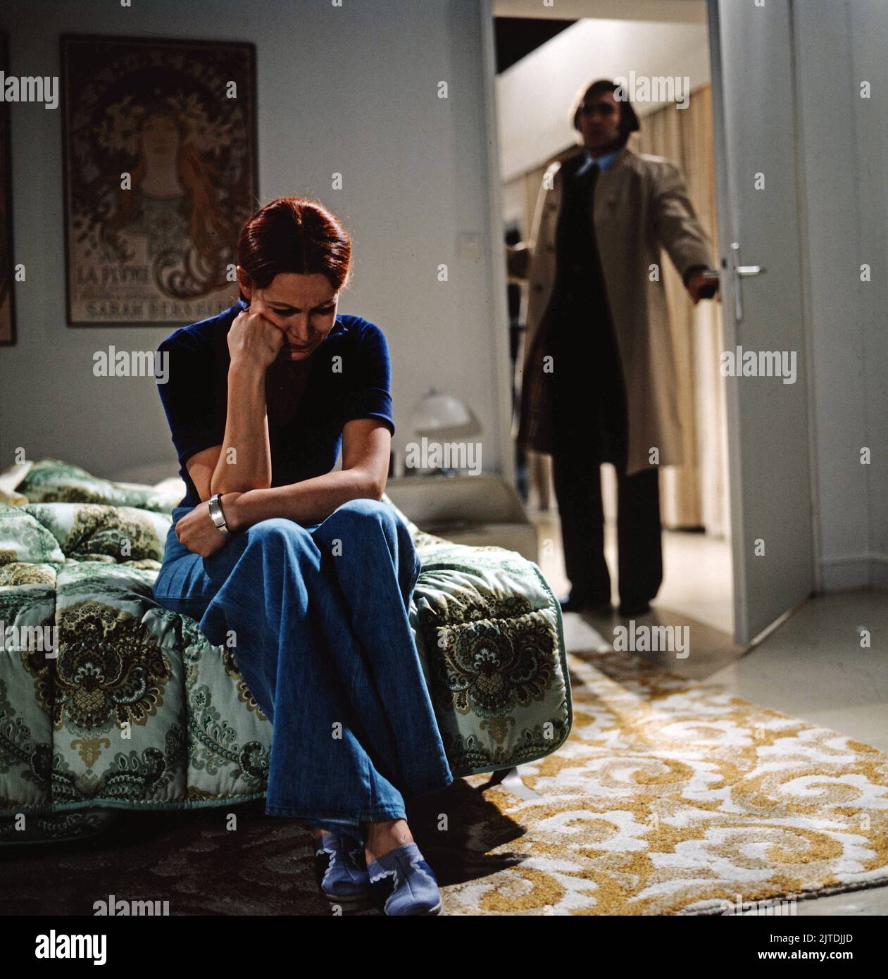 Sperrmüll, ZDF Fernsehfilm, Drama von Michael Haneke, Deutschland, 1976, Szene: Suzanne Geyer ...