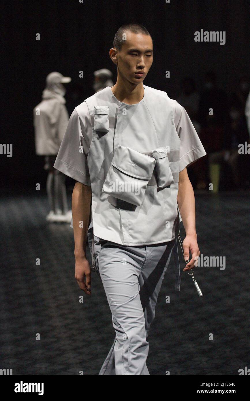 Runway-Modell, 30. August 2022 - Mode : Rakuten Fashion Week Tokyo 2023 ...
