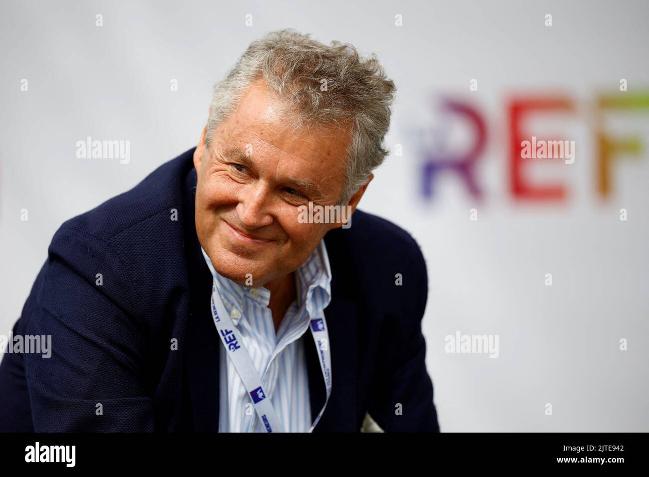 Thierry Blandinieres, CEO von InVivo, nimmt am 30. August 2022 am MEDEF ...