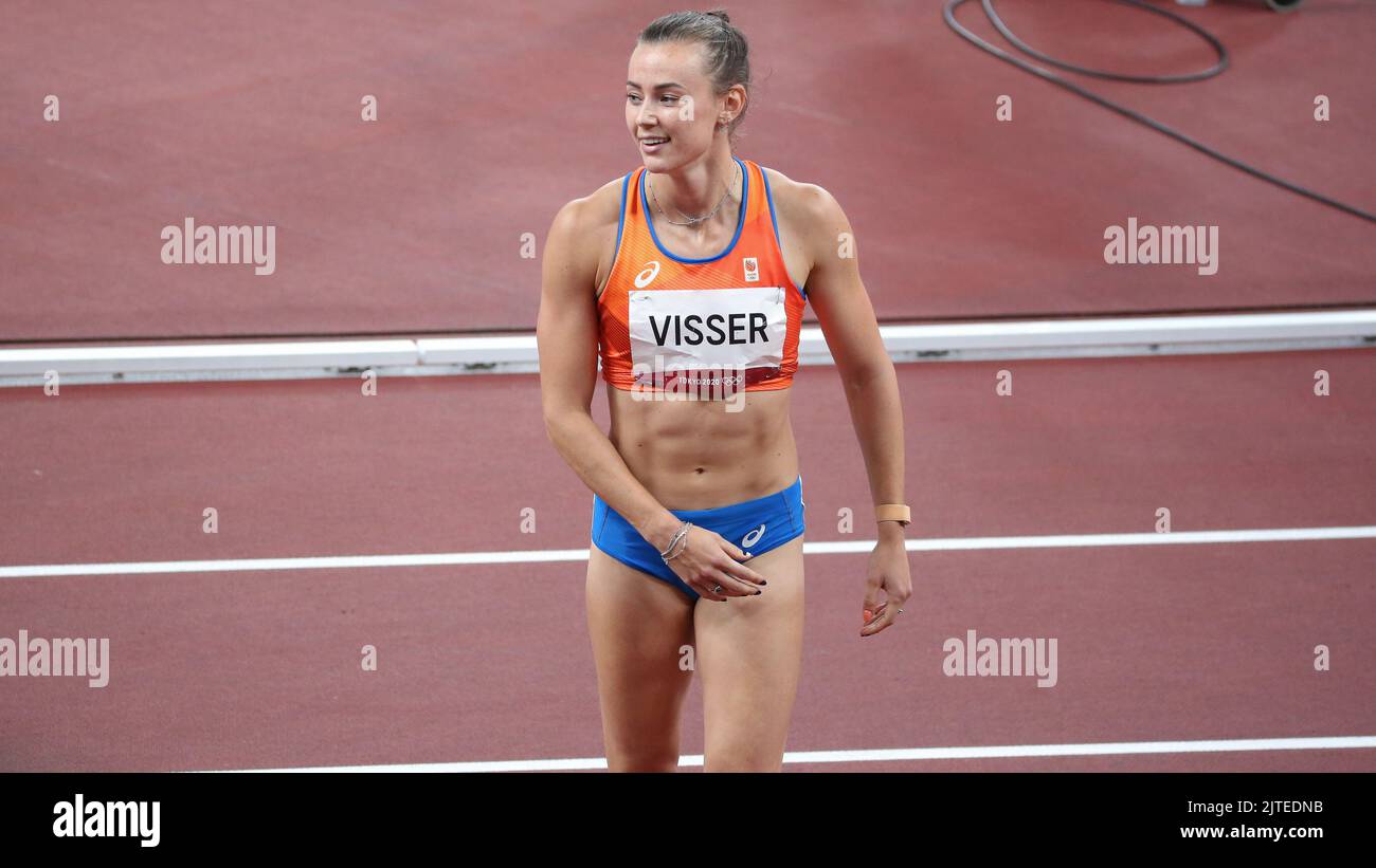 01.. August 2021 - Tokio, Japan: Nadine Visser aus den Niederlanden ist die erste nicht ...