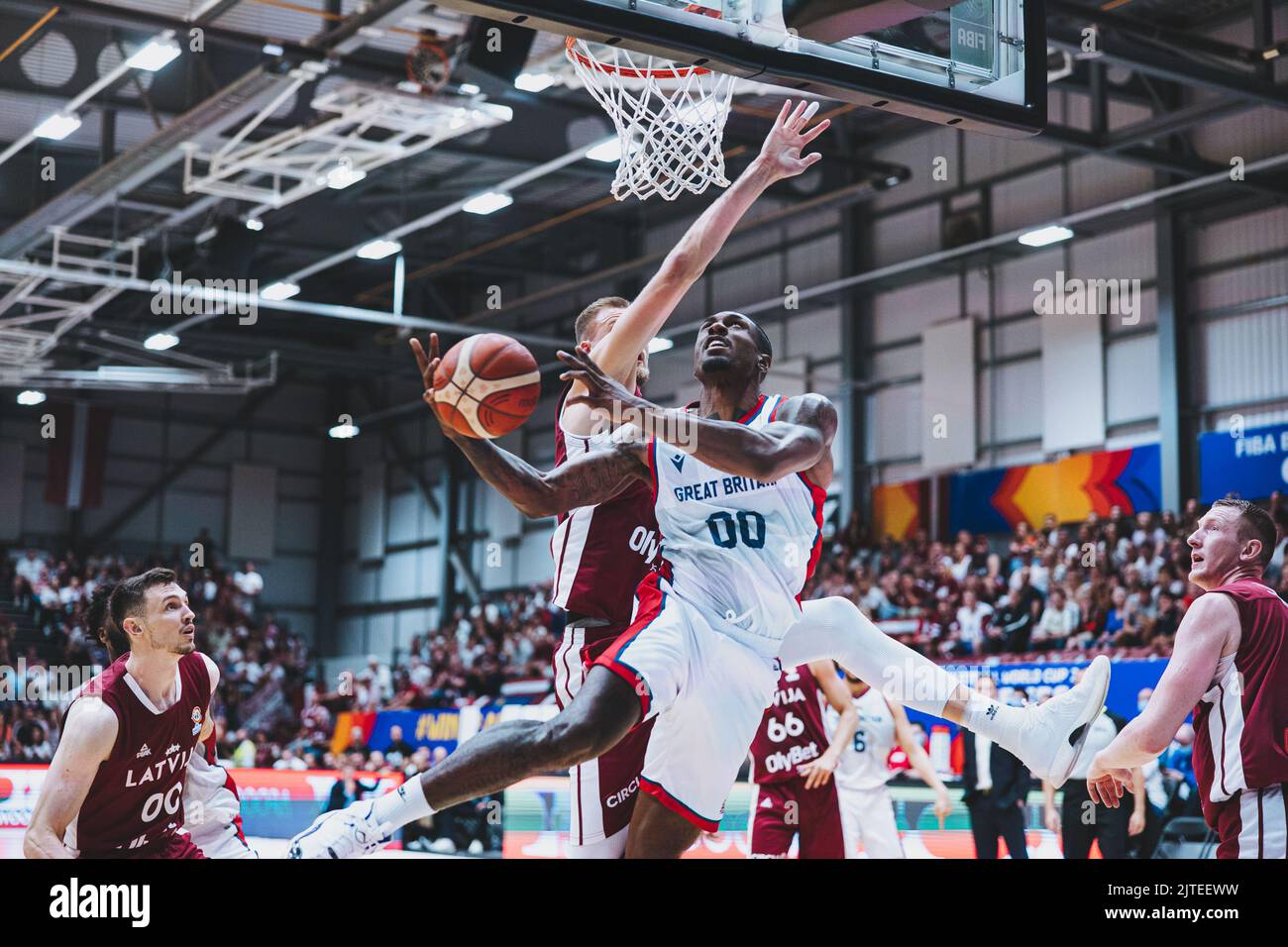Die britische Nationalmannschaft (Team GB) spielt am 28. August 2022 in ...