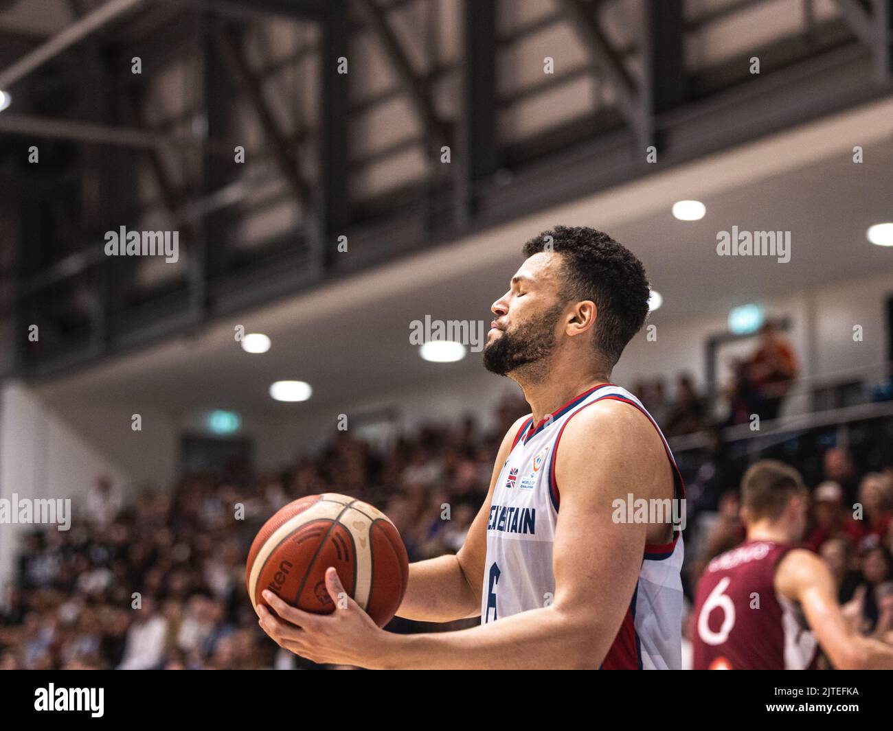 Die britische Nationalmannschaft (Team GB) spielt am 28. August 2022 in ...