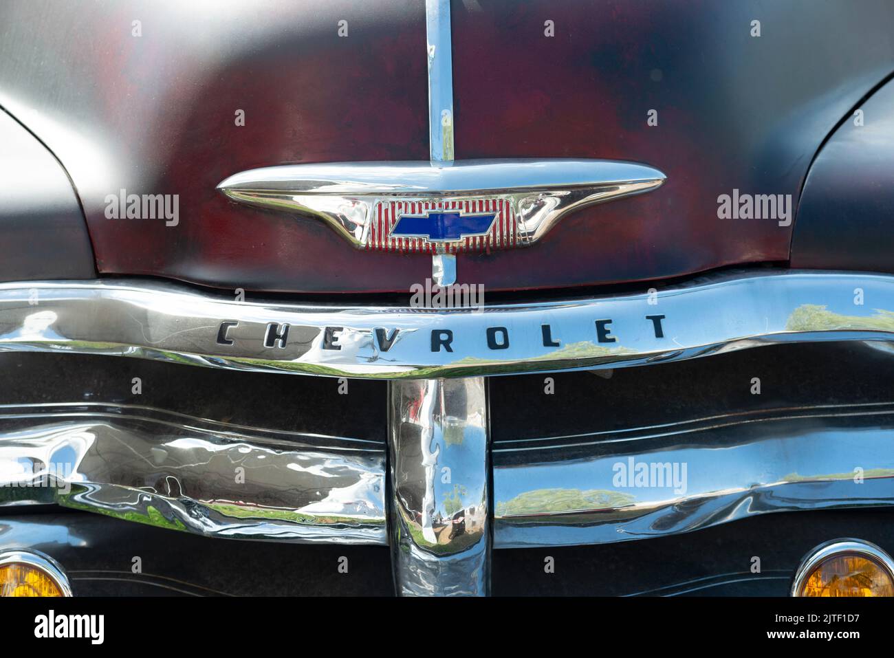 Classic american 1950s truck logo -Fotos und -Bildmaterial in hoher ...
