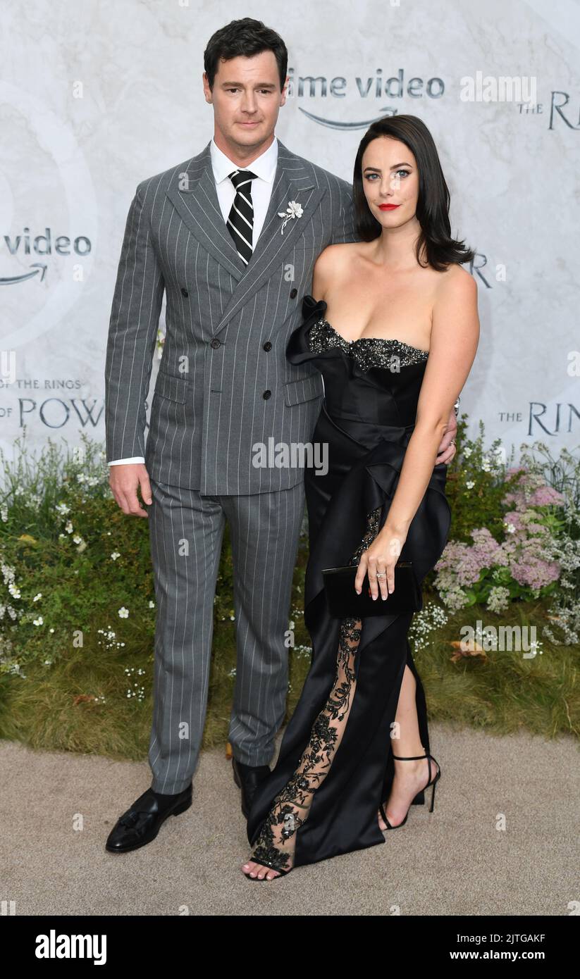 30.. August 2022. London, Großbritannien. Benjamin Walker und Kaya ...