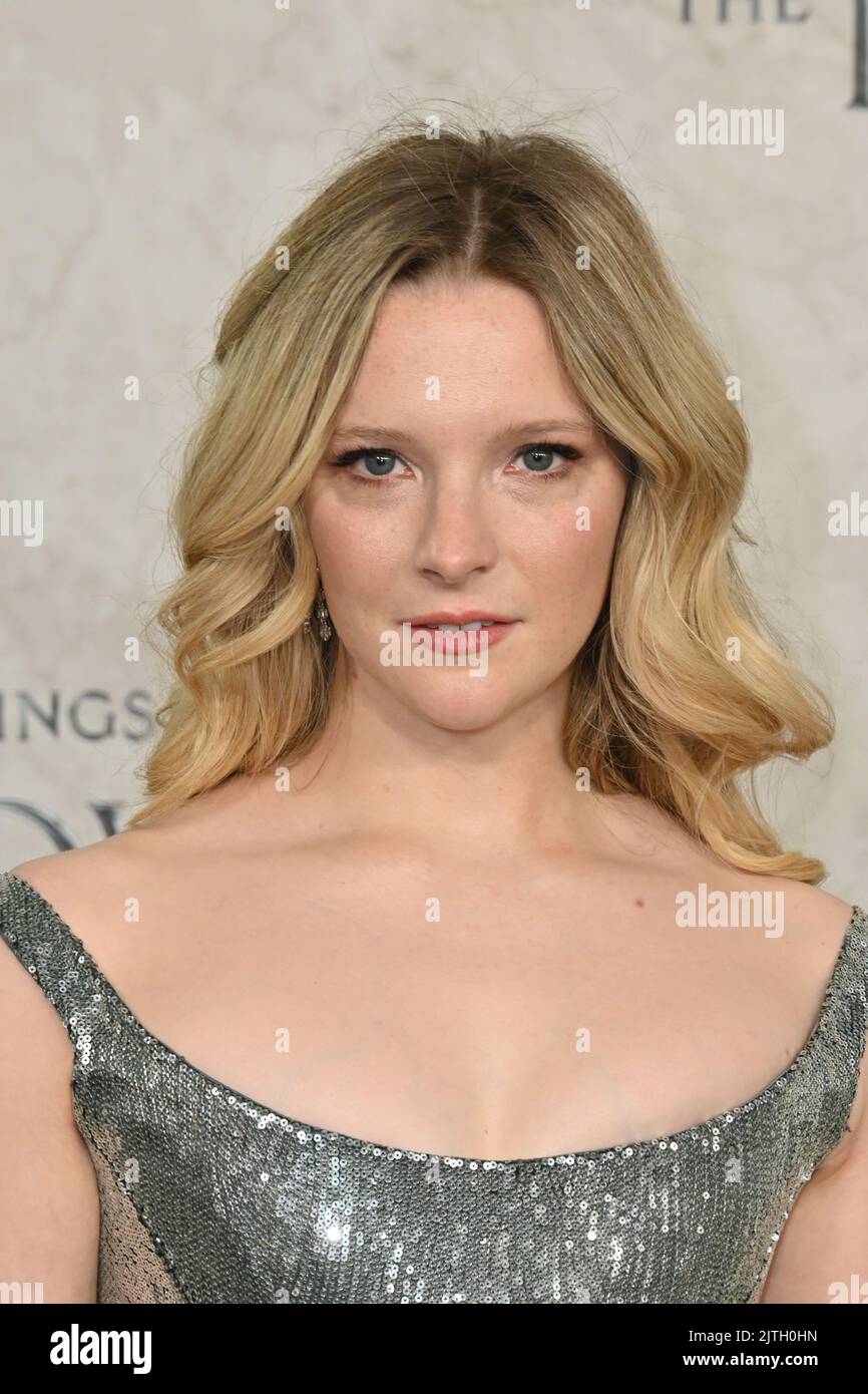 London, Großbritannien - 30. August 2022 Morfydd Clark beim Herrn der ...