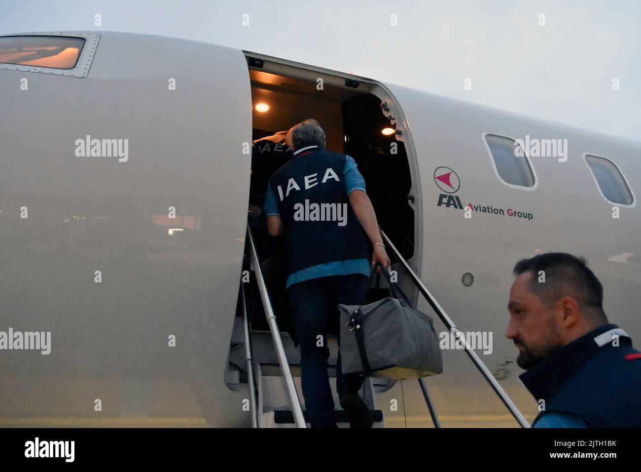Der Generaldirektor der IAEA, Rafael Mariano Grossi, leitet die ...