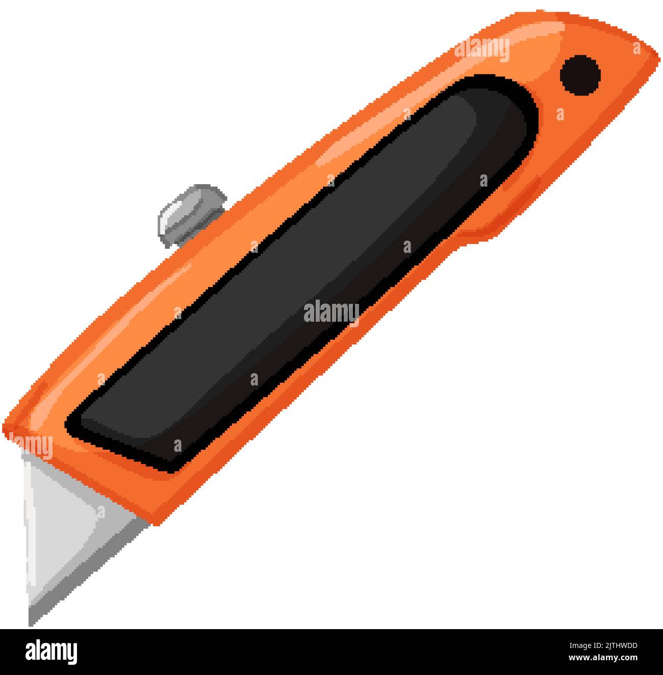 Werkzeugschneider Messer Cartoon Vektor Illustration Stock-Vektorgrafik ...