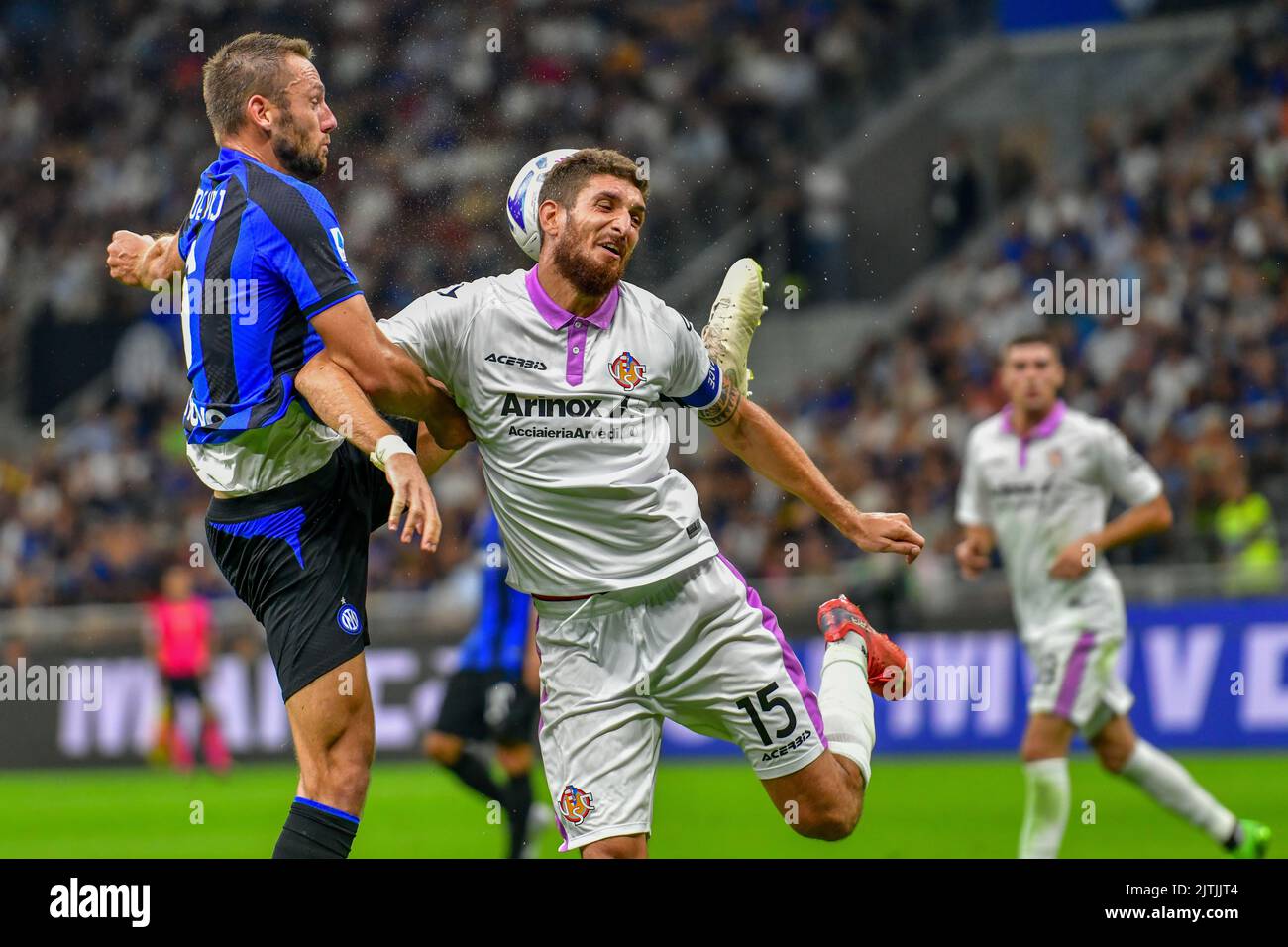 Mailand, Italien. 30. August 2022. Matteo Bianchetti (15) von Cremonese ...