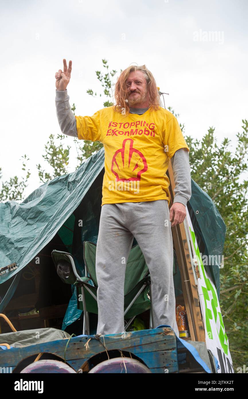 CHERTSEY, Surrey, Großbritannien. 31.. August 2022. Scott Breen, ein ...