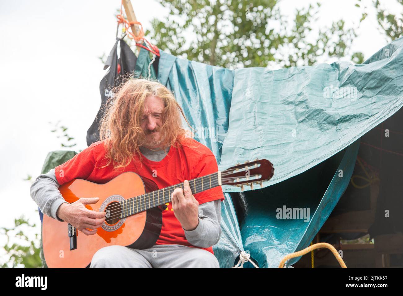 CHERTSEY, Surrey, Großbritannien. 31.. August 2022. Scott Breen, ein ...