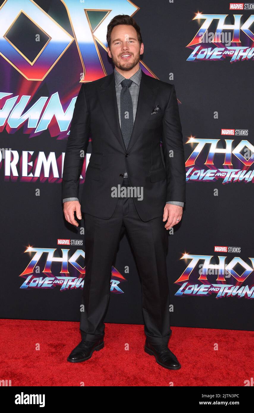 Chris Pratt bei der Weltpremiere von ‘Thor: Love and Thunder’ im TCL ...