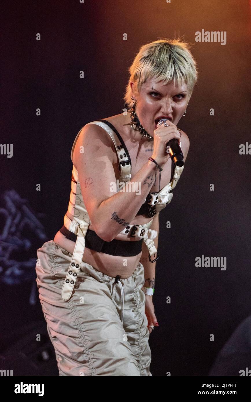 Cassyette spielt am Sonntag, dem 28.. August 2022, beim Leeds Festival ...