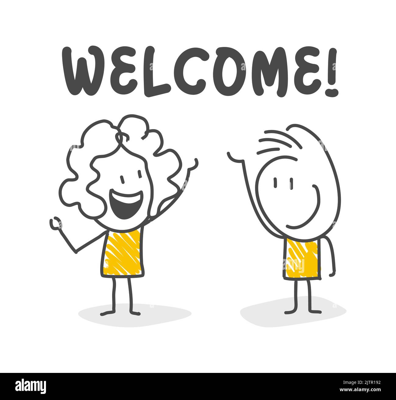 Frau mit kindern skizze Stock-Vektorgrafiken kaufen - Alamy