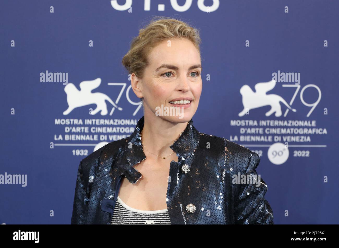 Venedig, Italien, 1.. September 2022, Nina Hoss bei der Fotozelle für ...