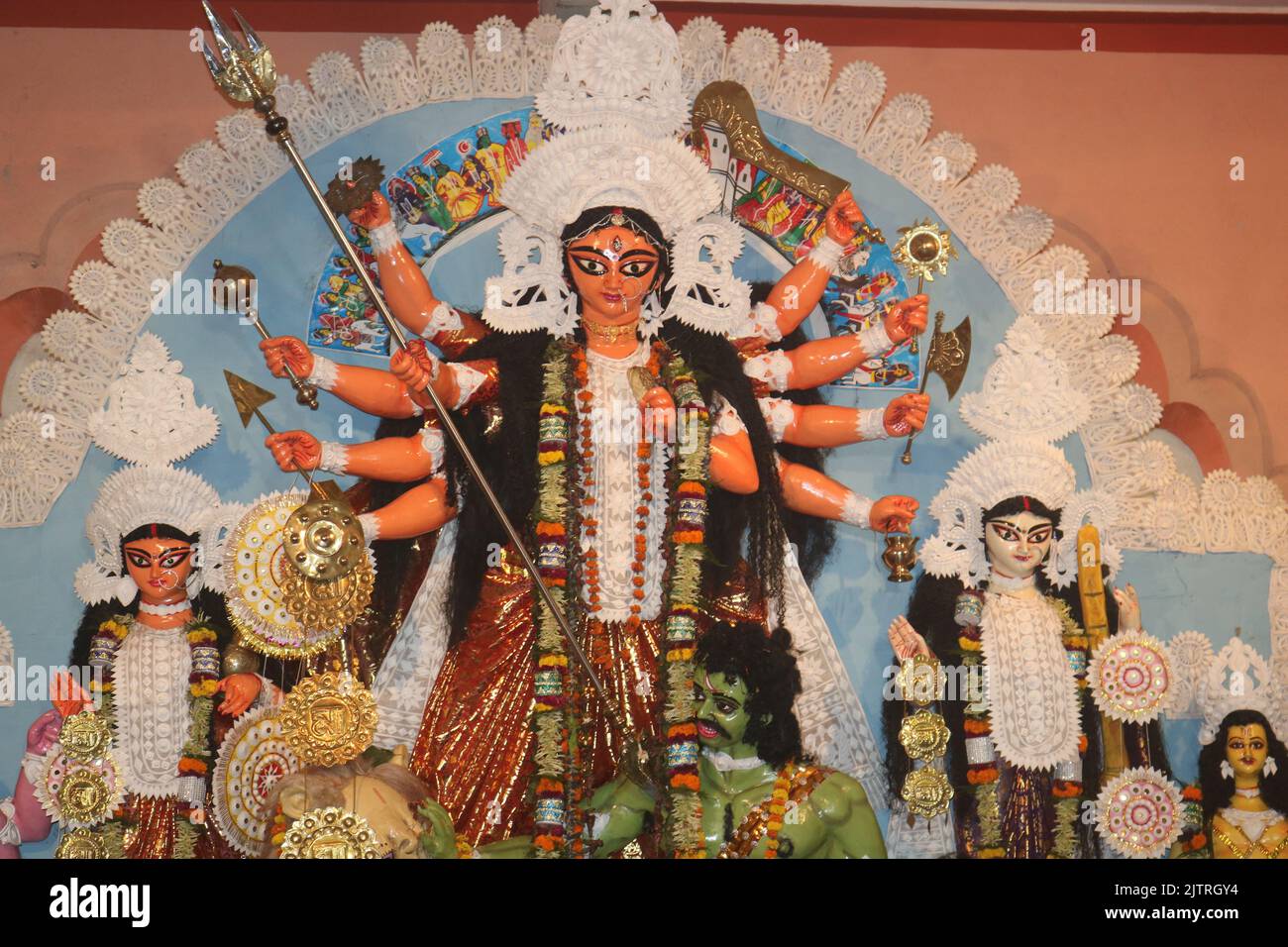 Durga pratima -Fotos und -Bildmaterial in hoher Auflösung – Alamy